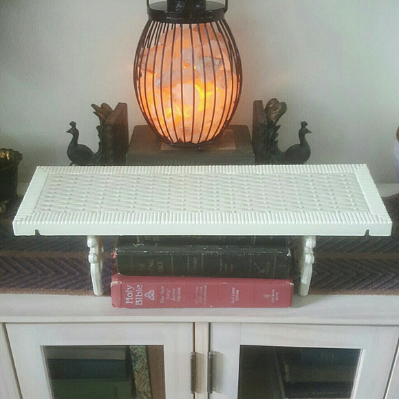 Homco | Wall Decor | Vintage Homco Faux Wicker Shelf | Poshmark